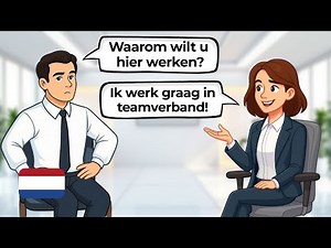 Job-Interview in Dutch - The Most Important Questions & Answers