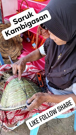 Saruk Kambigasan. One of the native weather protection of the Bangsa Sug. 🌟❣️💪 | Vision Great