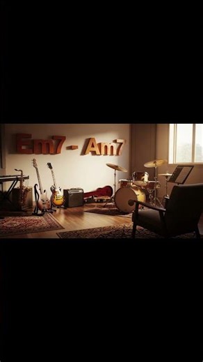 Bass Backing Track Em7 Am7 (I-IV minor) 80BPM Soft Funk