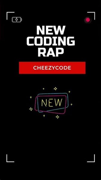 Coding Rap | Programming Song | CheezyCode #shorts