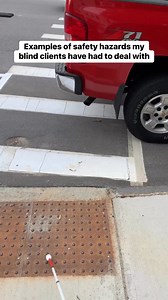 1.4M views · 37K reactions | Examples of safety hazards my blind mobility students have encountered in their travels…for people who are sighted these might not seem like a big deal…however for someone who is blind they can make going out for walks extremely frustrating and unsafe…most of these examples could be easily remedied #blind #VisuallyImpaired #mobility #safety #OrientationAndMobility | Blind on the Move | Facebook