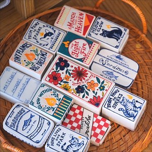 Handmade & Hand-painted Ceramic Matchbox With Drawer – Tiny Jewelry Box, Unique Pottery Gift - Etsy