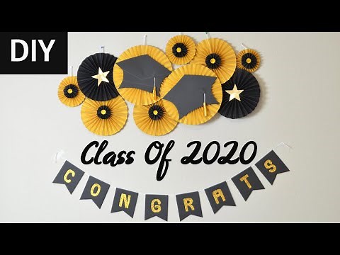 Graduation Party Decorations || Graduation Decorations DIY || Decoration Ideas At Home
