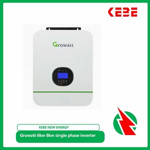 [Hot Item] 3kw 6kw 8kw 10kw 12kw Single Phase Three Phase Deye/Growatt/Srne/Solis Solar Inverter for Residential Home Solar System