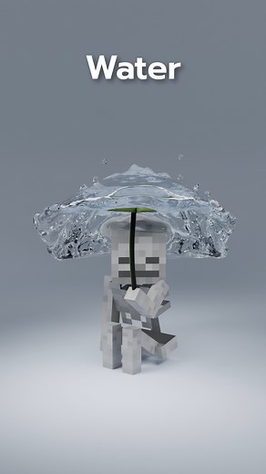 Skeleton vs 3D Real Life Simulator #minecraft #subdivision #satisfying #reels #shorts #digitalcreator #art | MDP3D