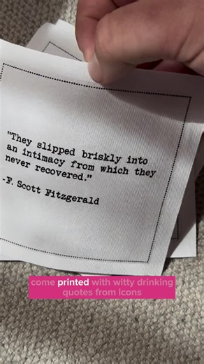 Surprise and delight guests at your next party with premium cotton napkins that have personality and are designed for fun. Here's why they'll be the talk of the night: ✅ The Official Forbes Cocktail Napkin ⭐️ 370 5-Star Reviews 🚚 Free Shipping (Buy 2 Or More) 🎁 The Perfect Christmas Gift! Use Code: SAVE15 to get 15% off your order Click below to get yours in time for your next event! ⏰ | Five Star Napkins