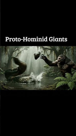 Titanoboa Faces Proto-Hominid Giants