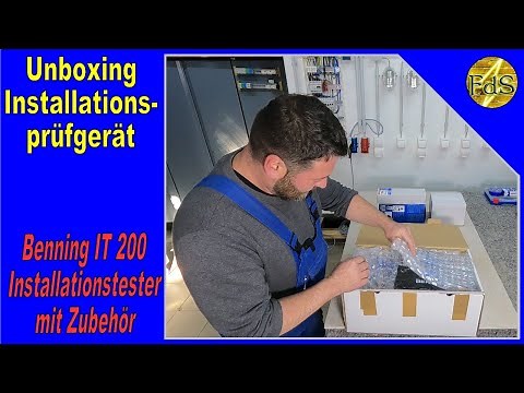 Benning IT200 unboxing / Installationstester / Installationsprüfgerät