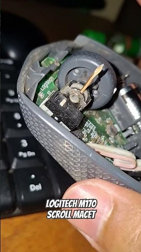 Logitech M170 Scroll Stuck / Jumping, FIX!!!