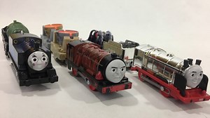 3 Thomas & Friends Journey Beyond Sodor TrackMaster Steelworks Hurricane Merlin Invisible || Keith's