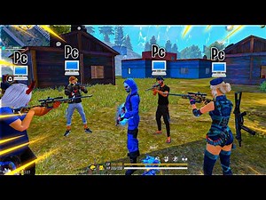 Tufan🧐Vs 4 🖥️PC Player - Tufan FF - Garena Free Fire