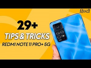 REDMI NOTE 11 PRO PLUS 5G Tips & Tricks | 29+ Amazing Features