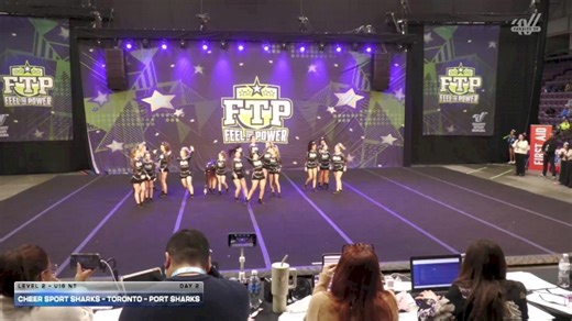 Cheer Sport Sharks - Toronto - Port Sharks [2026 L2 - U16 NT Day 2] 2026 Feel The Power
