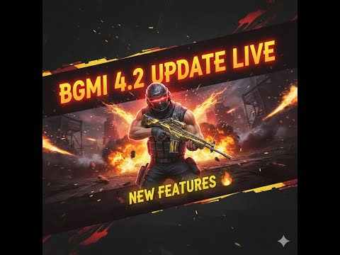 BGMI 4.2 Update Live Stream 🔥 New Update Gameplay | GANYAA isLIVE
