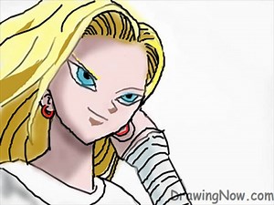 How To Draw Android 18 From Dragonball Z