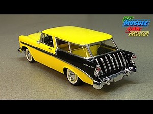 Revell 1956 Chevrolet Bel Air Nomad Wagon Build