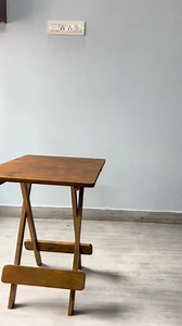 Wooden Folding Table | Rustic Portable Table for Picnic, Garden Table | Low Coffee Table, Laptop Desk | Versatile Bedside Table Decor - Etsy