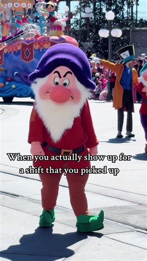 Grumpy Disney Cast Member Shift Pick-Up Experience