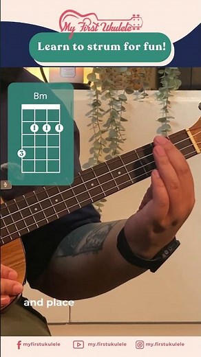 How to Play the Bm Chord on Ukulele