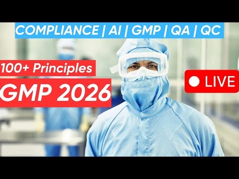Pharma Manufacturing Masterclass: GMP Essentials & Audit Readiness (LIVE)