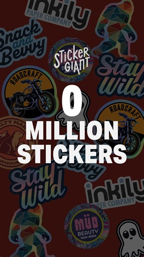 Billions printed. Thousands trusted. 25 years strong—and counting. | StickerGiant