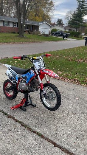 Imposter CRF110 out of a XPRO X15 110 Amazon Pit Bike! #PitBike #DirtBike #CaswellCustoms #XPROX15 #HondaCRF110 #CRF110 | Caswell Customs
