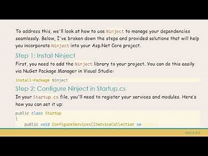 Mastering Dependency Injection in Asp.Net Core with Ninject