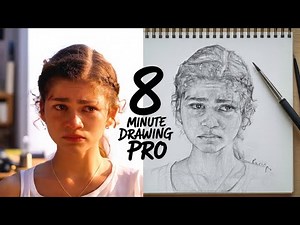 Draw Like a PRO with LOOMIS METHOD in Just 8 Minutes