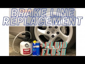 Porsche 911 (996) Brake Line Replacement and Fluid Flush