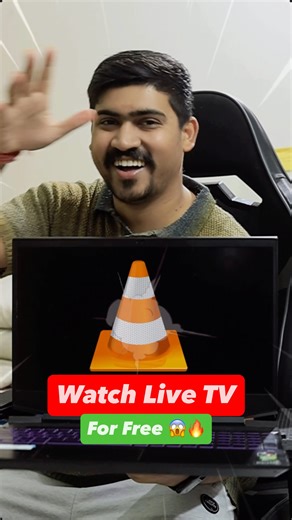 Krishna Goswami on Instagram: "Watch Live TV using VLC Media Player 🔥🔥 In Android, Simply Download IPTV player (Open source from Playstore) and follow same steps that shown in video and Voila 🔥 Follow for more @techcm_ #laptop #tipsandtricks #website #free #android"