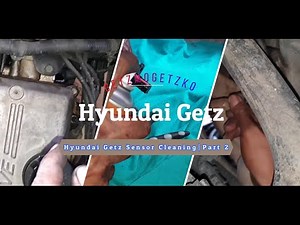 Hyundai Getz│Sensor Cleaning│Part 2