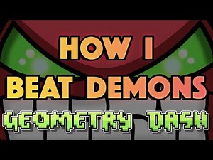 How I Beat Demons! (Step-by-Step Method) | Geometry Dash