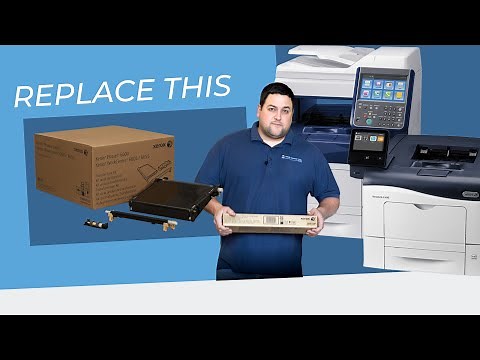 How to replace the maintenance kit on your Xerox machine: VersaLink C400s, Phaser 6600