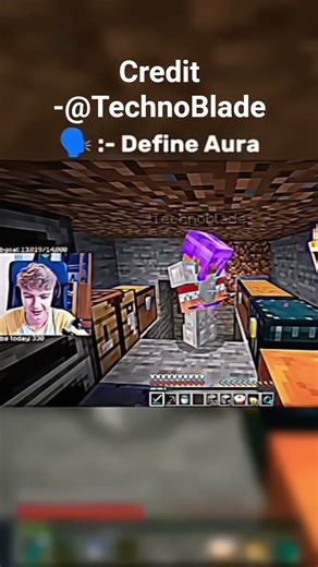 “Technoblade: The Definition of Aura” #Minecraft #technoblade #shorts