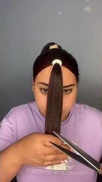 Corte de cabello mariposa