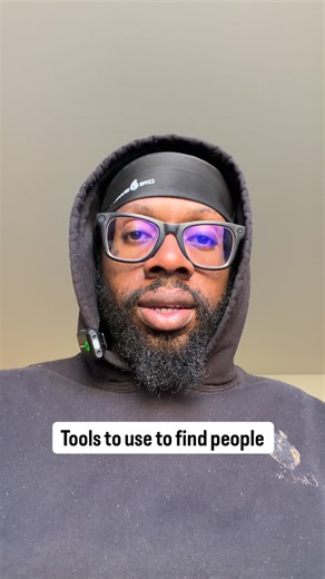 Kevin Roberts on Instagram: "Tools to use to find people"