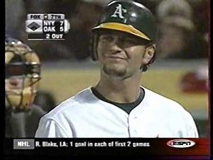 2000 New York Yankees vs Oakland Athletics ALDS Highlights
