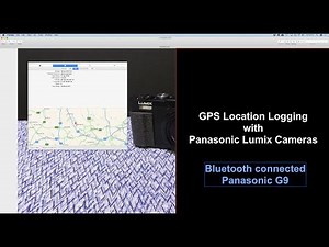 Geotagging on the Panasonic G9 using Bluetooth and Panasonic Image App.