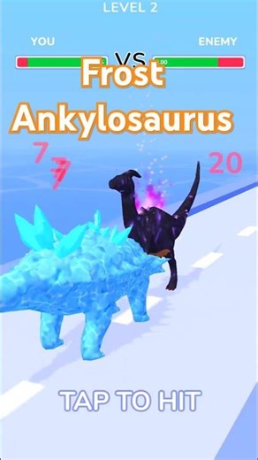 Dino Evolution Run 3D level 02 #Shorts #dinosaurgames #dinosaur