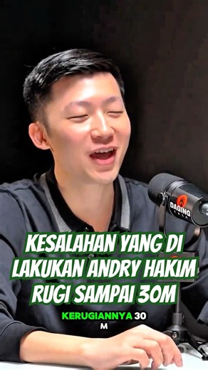 Kesalahan yang di lakukan Andry Hakim bisa sampai rugi 30M #shorts #youtubeshorts #viral #fyp