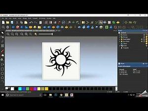 Bevel Carving Programming i Artcam 2017 #GSZone #Artcam #CNC #Wood