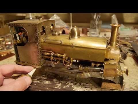 Building a live steam model locomotive 'Blanche' from castings, Part 1