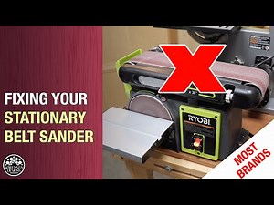 Fix Your Stationary Belt Sander