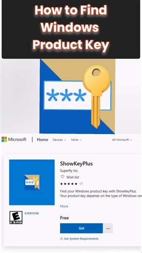 Find Windows Product Key Fast | Easy Method 2026 #shorts