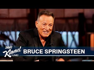 Bruce Springsteen on 'Jimmy Kimmel Live' talks about surprising moviegoers before 'Western Stars' screening