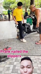 19K views · 70 reactions | Prank - nailed the slippers #prank #nailed #slippers #funny #jokes | Allan Plaza | Facebook