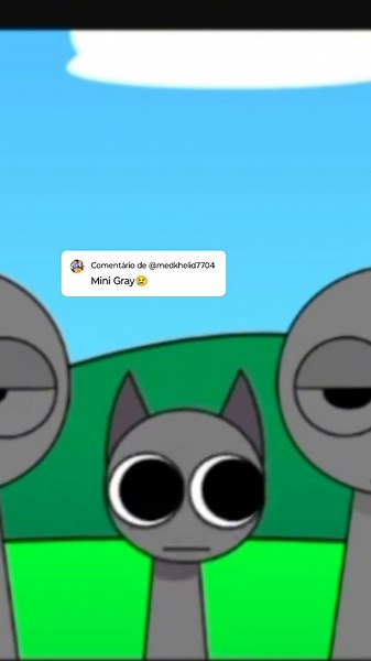 SPRUNKI ICREDIBOX PYRAMIXED MINI GRAY PHASE 2 #sprunkiincredibox #sprunkipyramixed