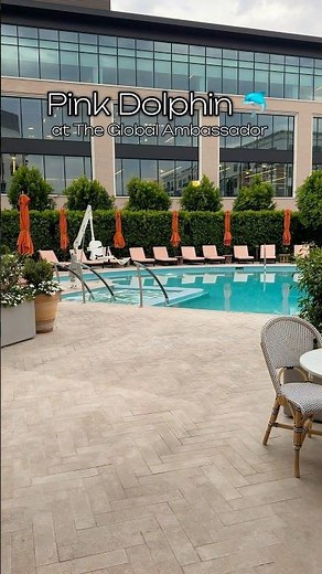 An Underutilized Luxury Hotel Pool: Pink Dolphin at The Global Ambassador | Ruby Red