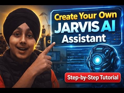 Build a REAL JARVIS AI in Python 🔥 | Voice + ChatGPT + GUI (Step-by-Step)