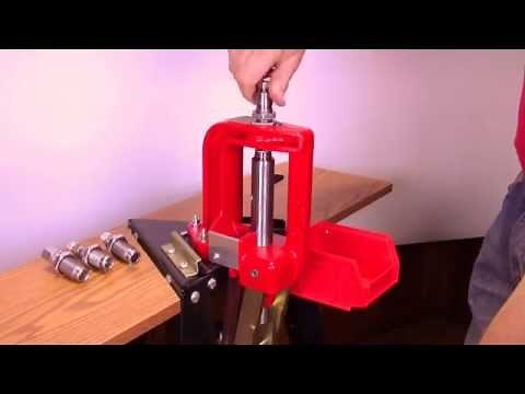 Single Station Installing Full Length Sizing Die